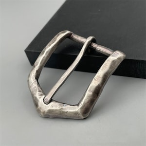 Solid Sterling Silver Buckle Handmade 925 Silver Buckle,gift for Men - Etsy