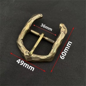 Retro Brass Buckle Bronze Buckle Leather Belt Fasten Buckles 17/25/30 ...