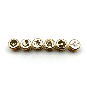 Custom Leather Rivets,brass Chicago Rivet Custom Logo,screw Back Fasten ...