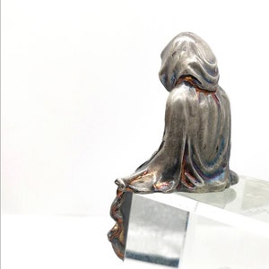 Brass Wizard Statue,nordic Style Wizard Figurine,guardians of Time ...