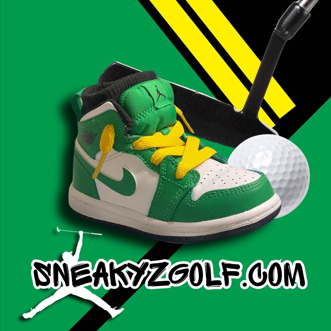 Air Jordan Sneaker Blade Putter Cover and Hybrid Club Cover the Augusta ...