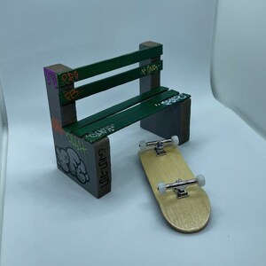 Fingerboard DIY Park Bench - Fingerboard, Fingerboard Wood Obstacles ...