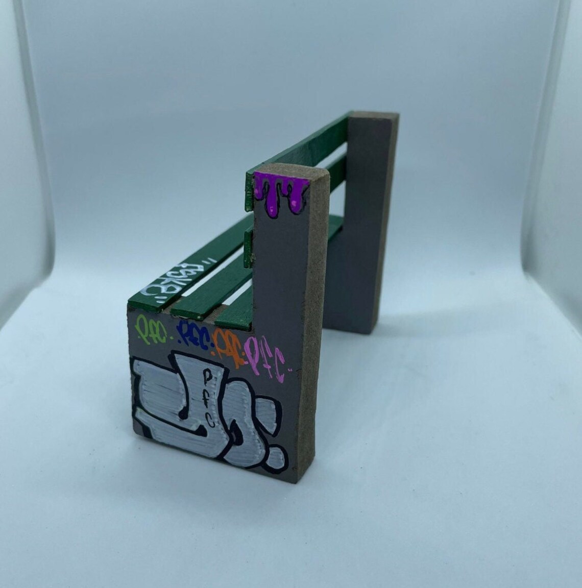 Fingerboard DIY Park Bench - Fingerboard, Fingerboard Wood Obstacles ...