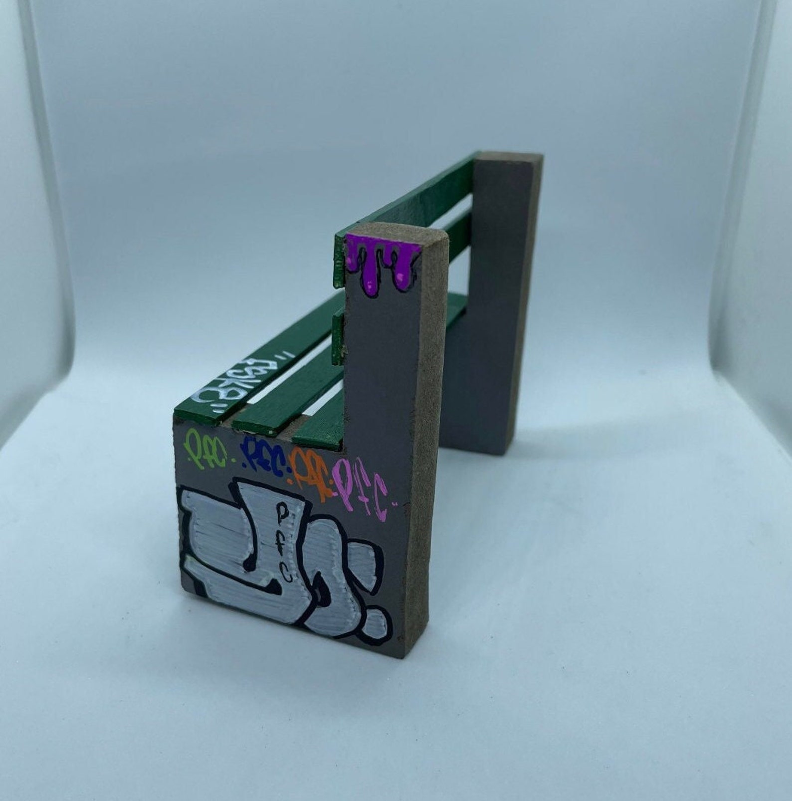 Fingerboard DIY Park Bench - Fingerboard, Fingerboard Wood Obstacles ...