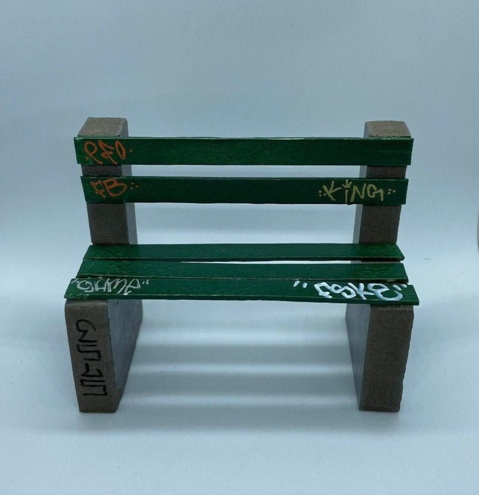 Fingerboard DIY Park Bench - Fingerboard, Fingerboard Wood Obstacles ...