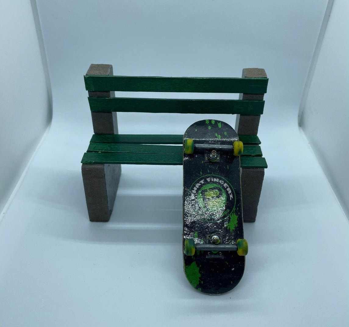 Fingerboard DIY Park Bench - Fingerboard, Fingerboard Wood Obstacles ...