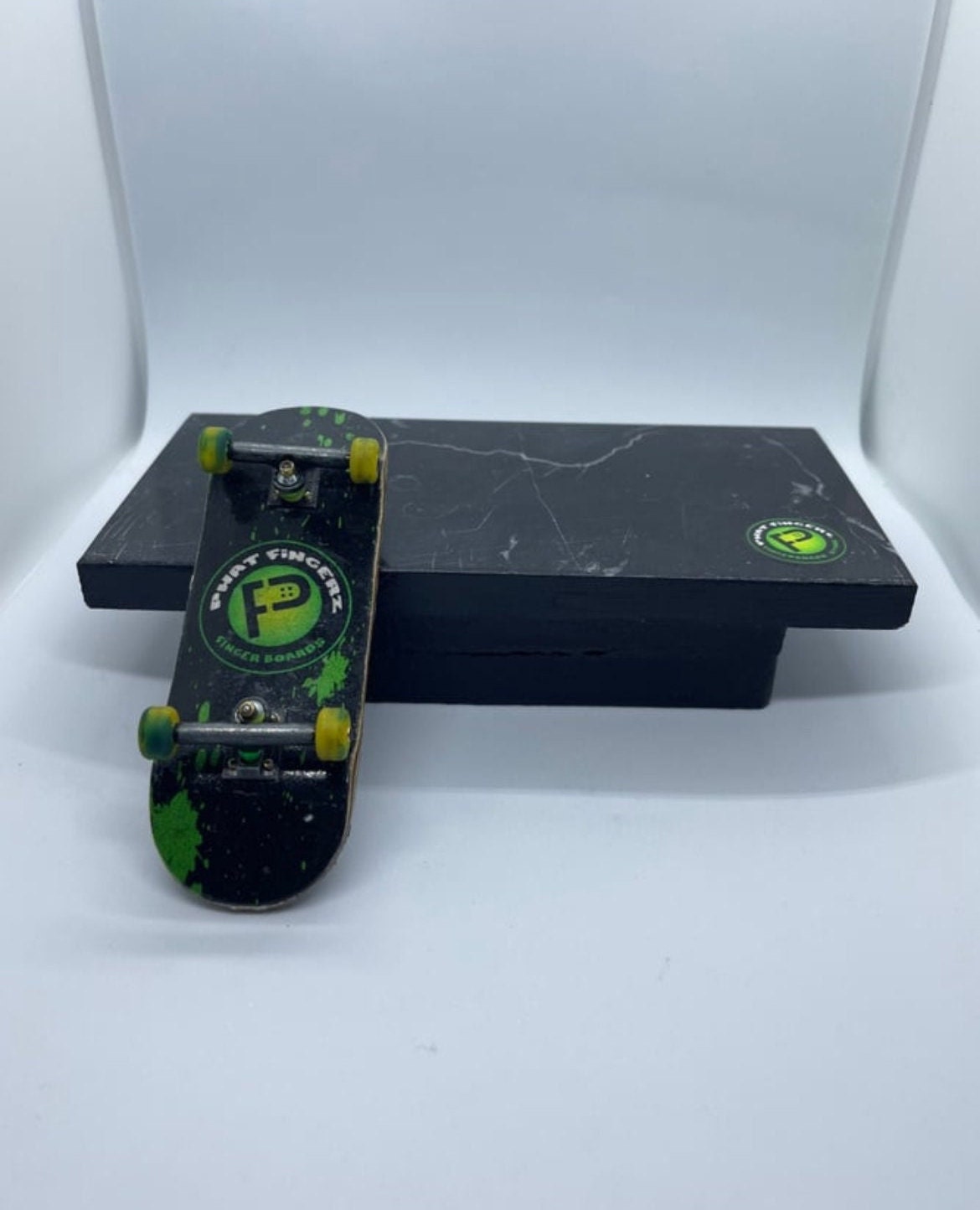 Fingerboard Pocket Marble Ledge - Fingerboard Obstacles Wood/marble ...