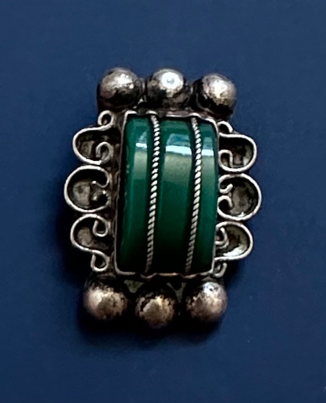 Sterling Silver Genuine Stone Pendants - Etsy