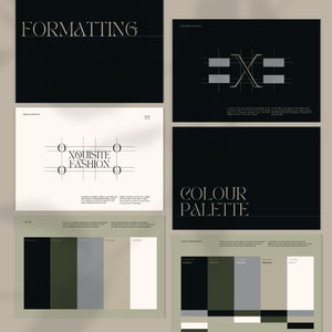 Small Business Brand Guidelines, Visual Identity, Style Guide, Brand ...