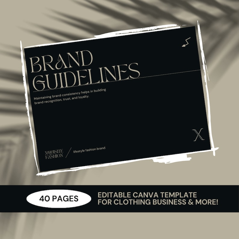 Small Business Brand Guidelines, Visual Identity, Style Guide, Brand ...