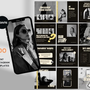 Public Relations Agency Ig Feed, PR Agent Ig Templates, Instagram ...