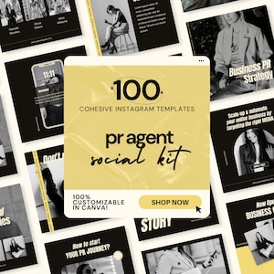 Public Relations Agency Ig Feed, PR Agent Ig Templates, Instagram ...