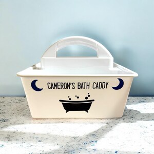 Caddy | Plastic Personalized/custom Caddy Container With Name, Text ...