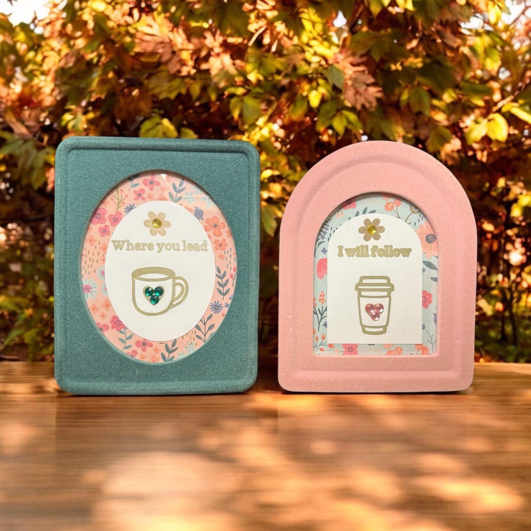 Decor Gilmore Girls where You Lead I Will Follow 2-piece Velvet Frame ...