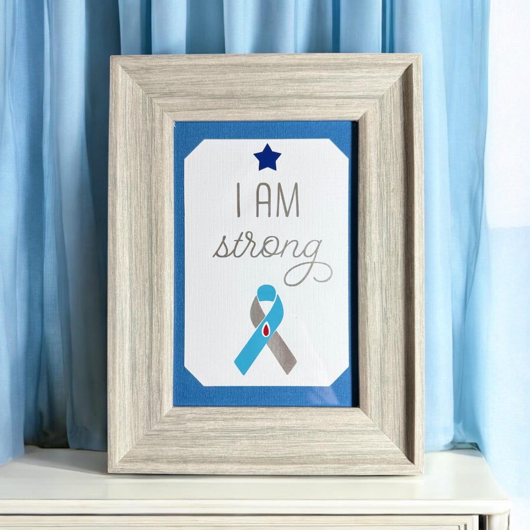 Decor Diabetes Awareness I Am Strong Diabetes Motivation Diabetic Gift ...
