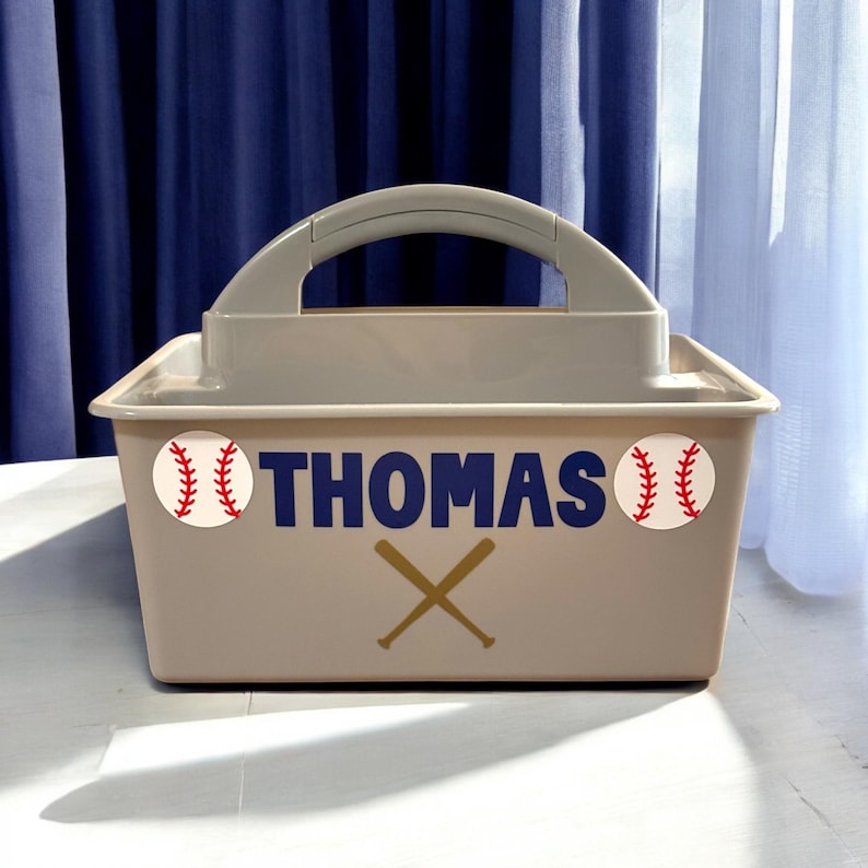Caddy | Plastic Personalized/custom Caddy Container With Name, Text ...