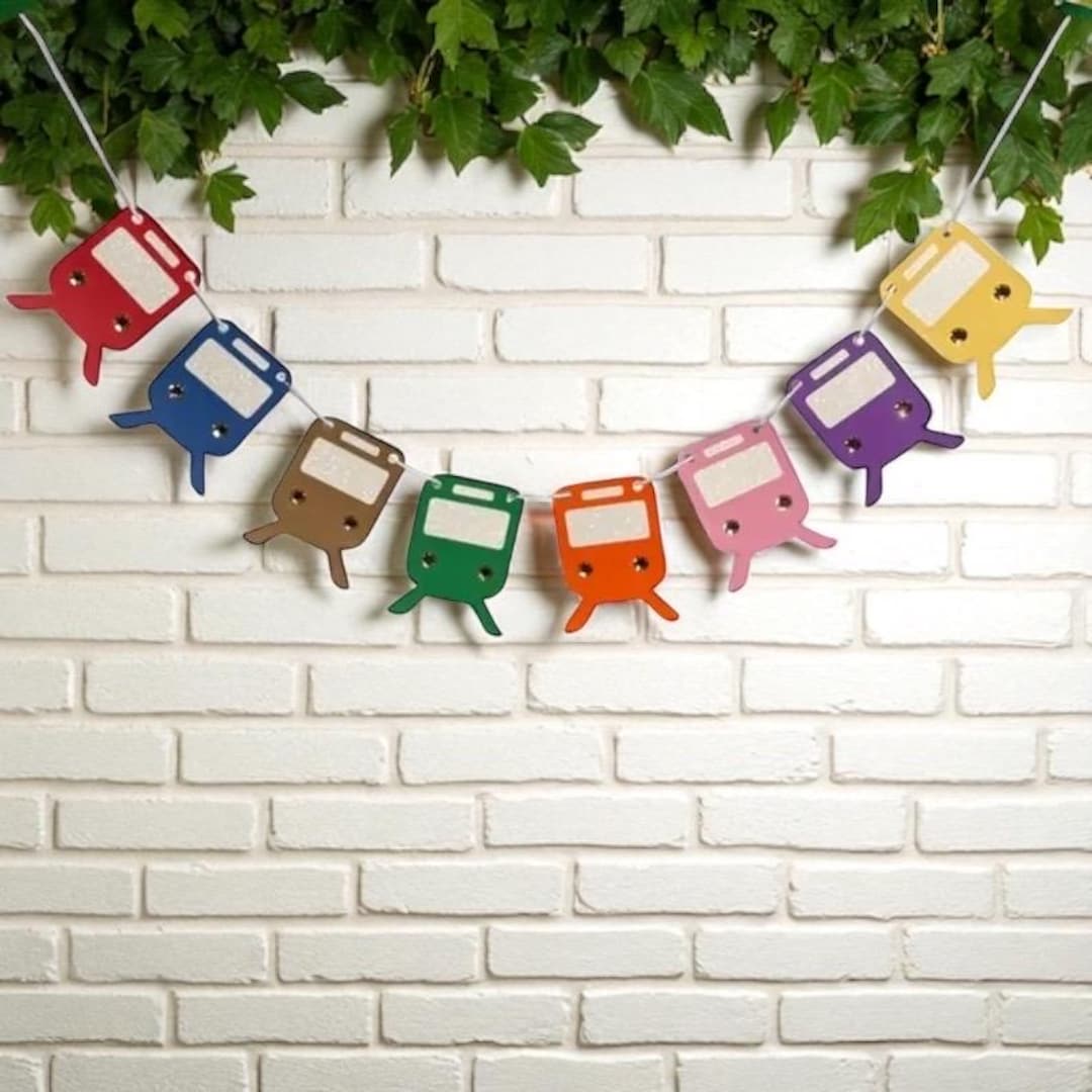 Handmade Chicago Cta "l" Train-inspired Mini Banner | Shameless Decor ...