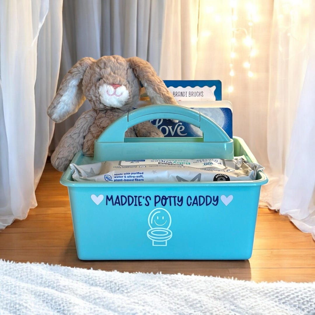 Potty Caddy | Personalized/custom Potty Caddy W/ Name & Graphics ...