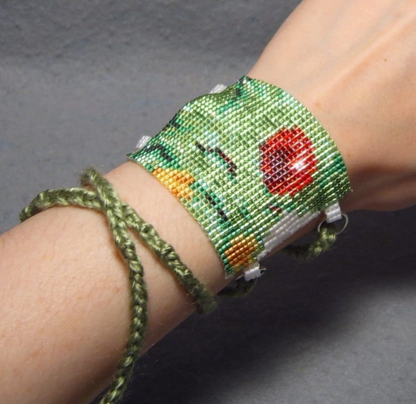 Updated! - Smiling Carbuncle Bracelet - Etsy