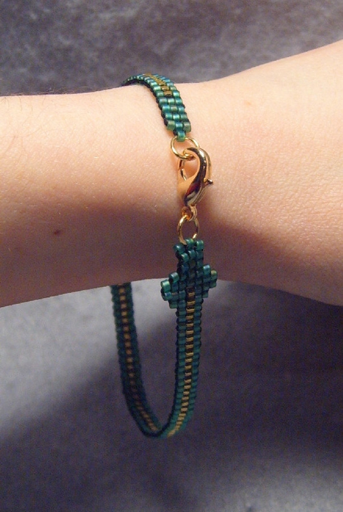 Beaded Snake Bracelet Green Tree Python - Etsy