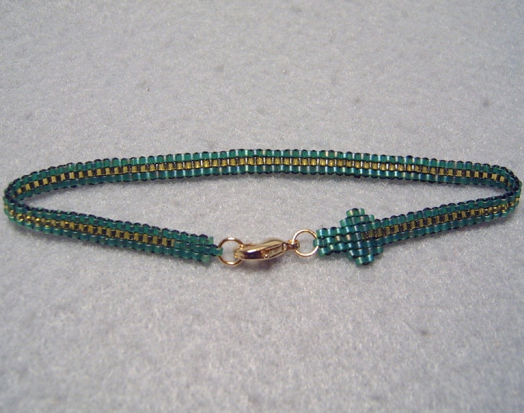 Beaded Snake Bracelet - Green Tree Python - Etsy