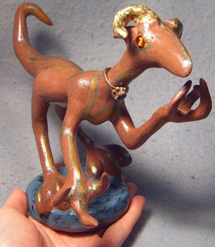 Nitese OOAK Creature Sculpture - Etsy