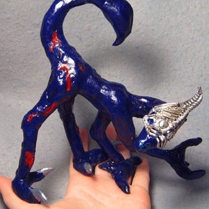 Project Omega: Test 1-3-7.1, OOAK Creature Sculpture - Etsy