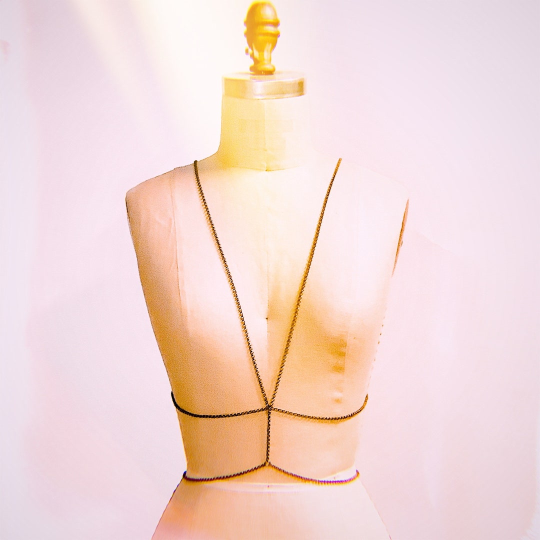 CULT DIVA Body-harness, Transforming Body Jewelry, Body Chain, Body ...