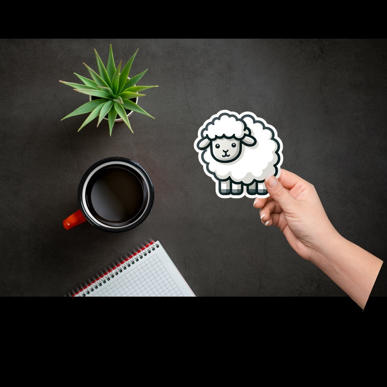 Sheep Hydro Flask Sticker Water Bottle Sticker Laptop Sticker Phone ...