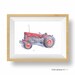 Vintage Red Tractor Print 9 Farm Nursery or Kids Room | Etsy