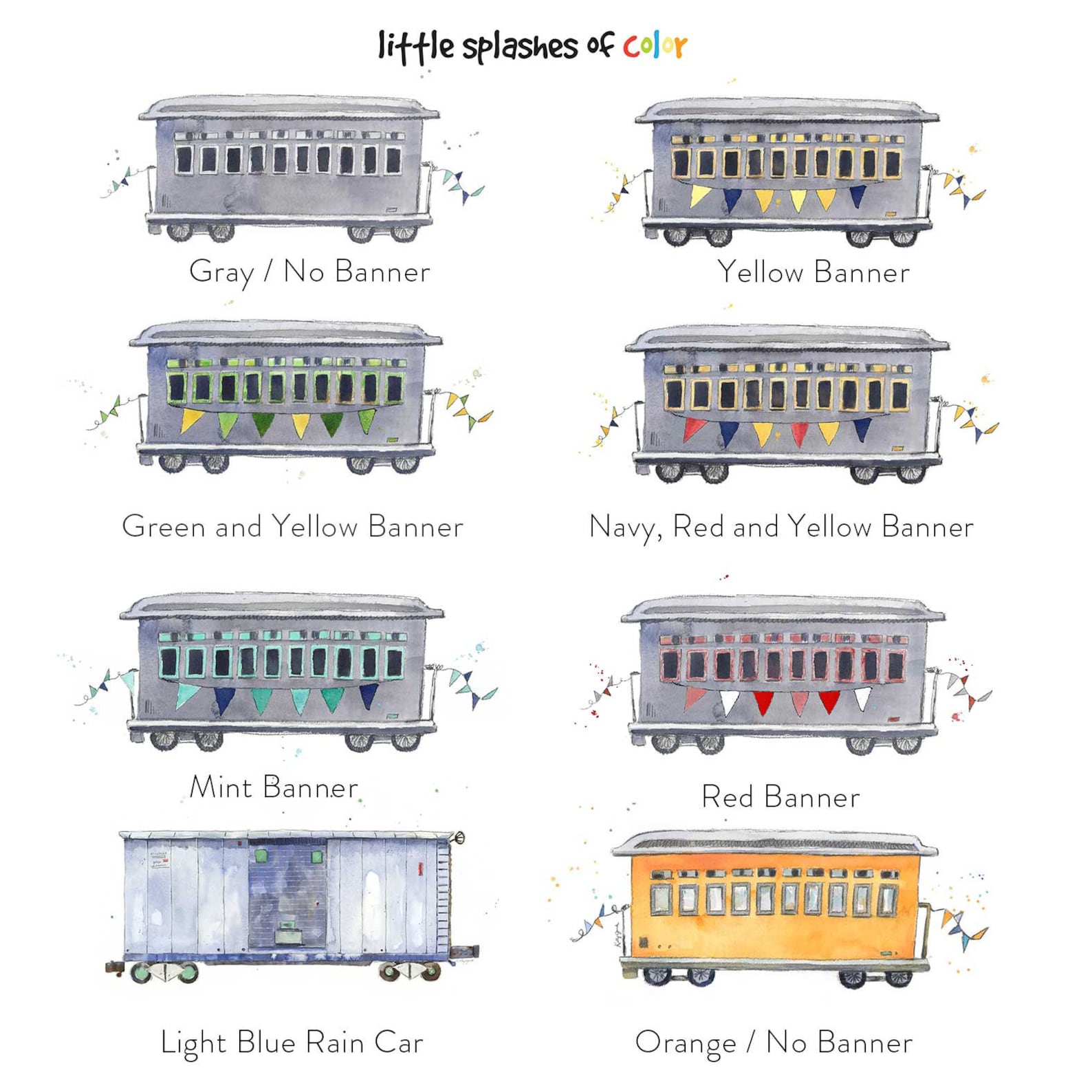 Navy Blue Train Print Boys Train Nursery Print Blue Steam - Etsy