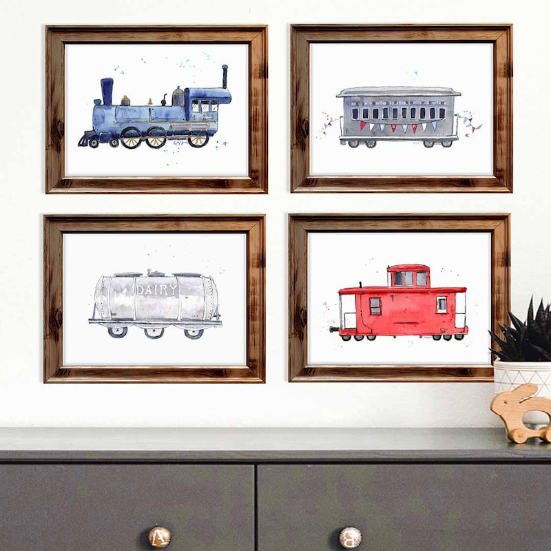 Train Nursery - Etsy