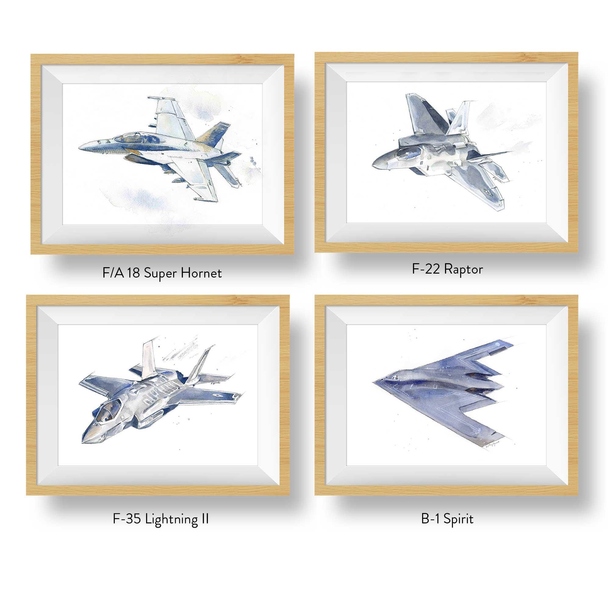 A10 Warthog Watercolor Print: Airplane Wall Art - Etsy