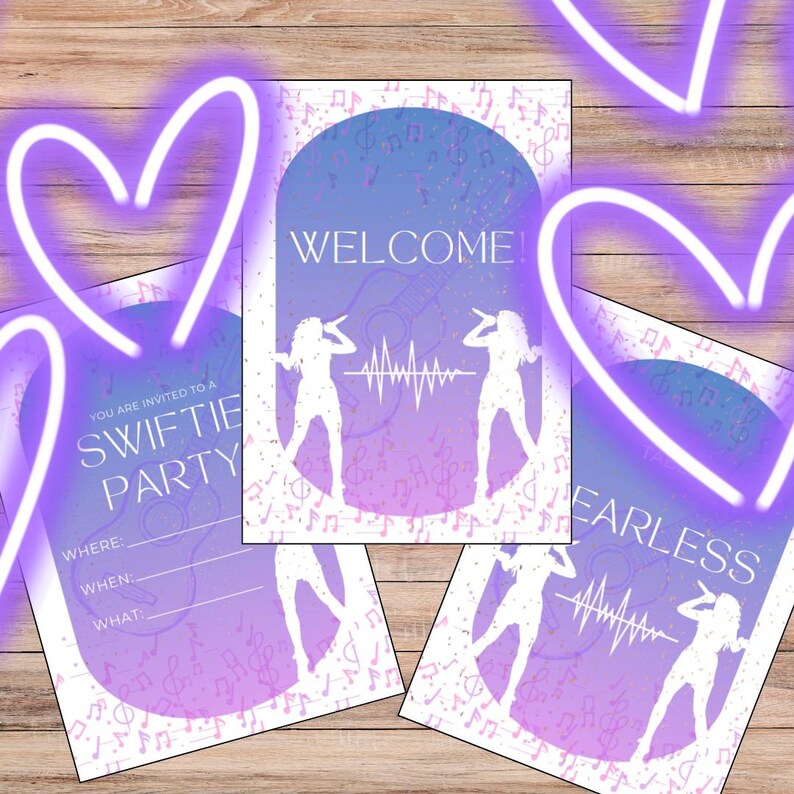 Taylor Swift Party Games Taylor Swift Bingo Swiftie Party Games Party ...