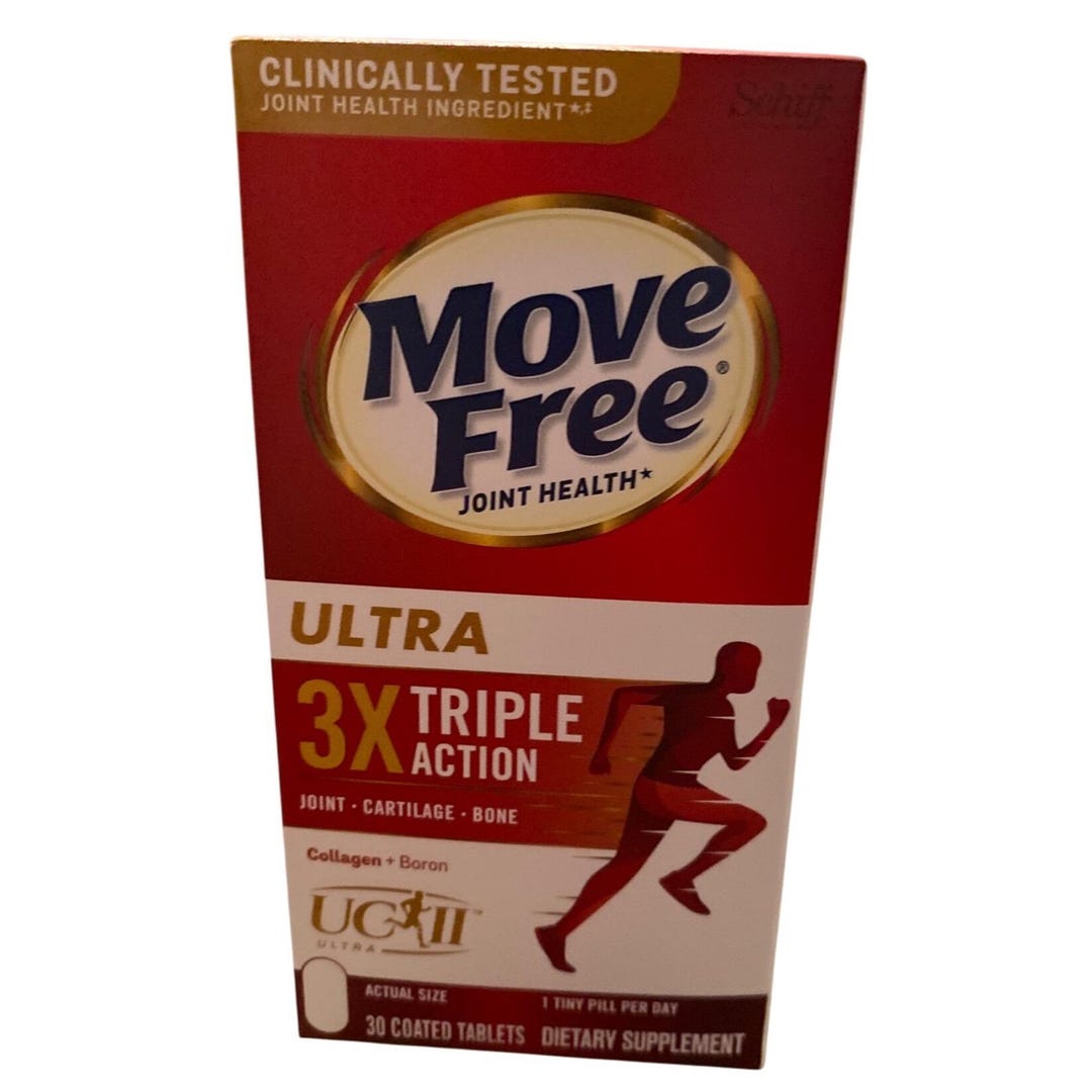 Move Free Ultra Joint Health 3X Triple Action Tablets 30 Count/exp. 03/ ...