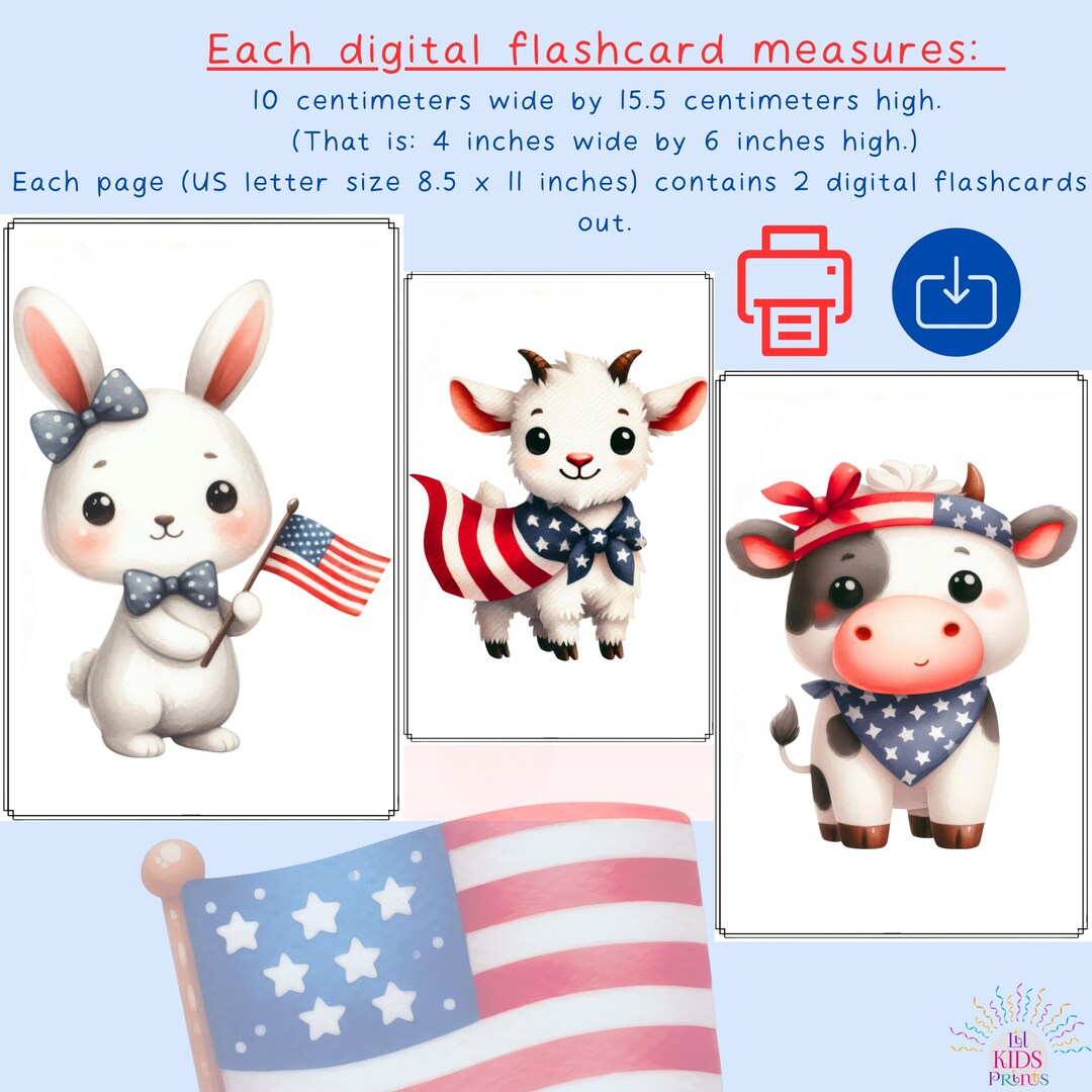Memory Game. July 4th Independence Day. Patriotic Digital PDF Activity ...