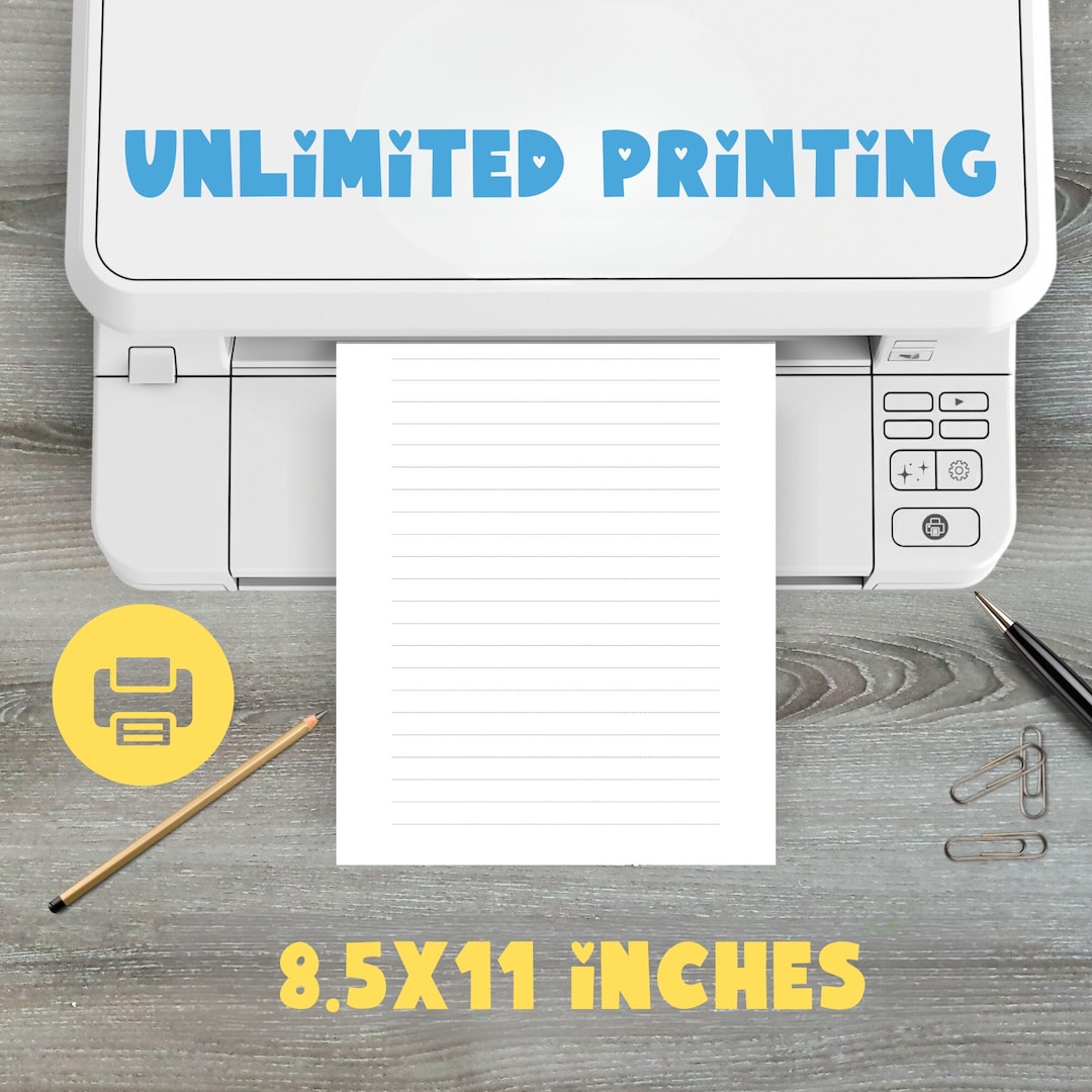 Digital Line Sheet Printable at Home. Instant Printing. PDF 8.5x11 ...