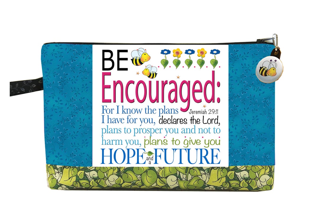 Be Encouraged - Zippered Pouch Set - Etsy