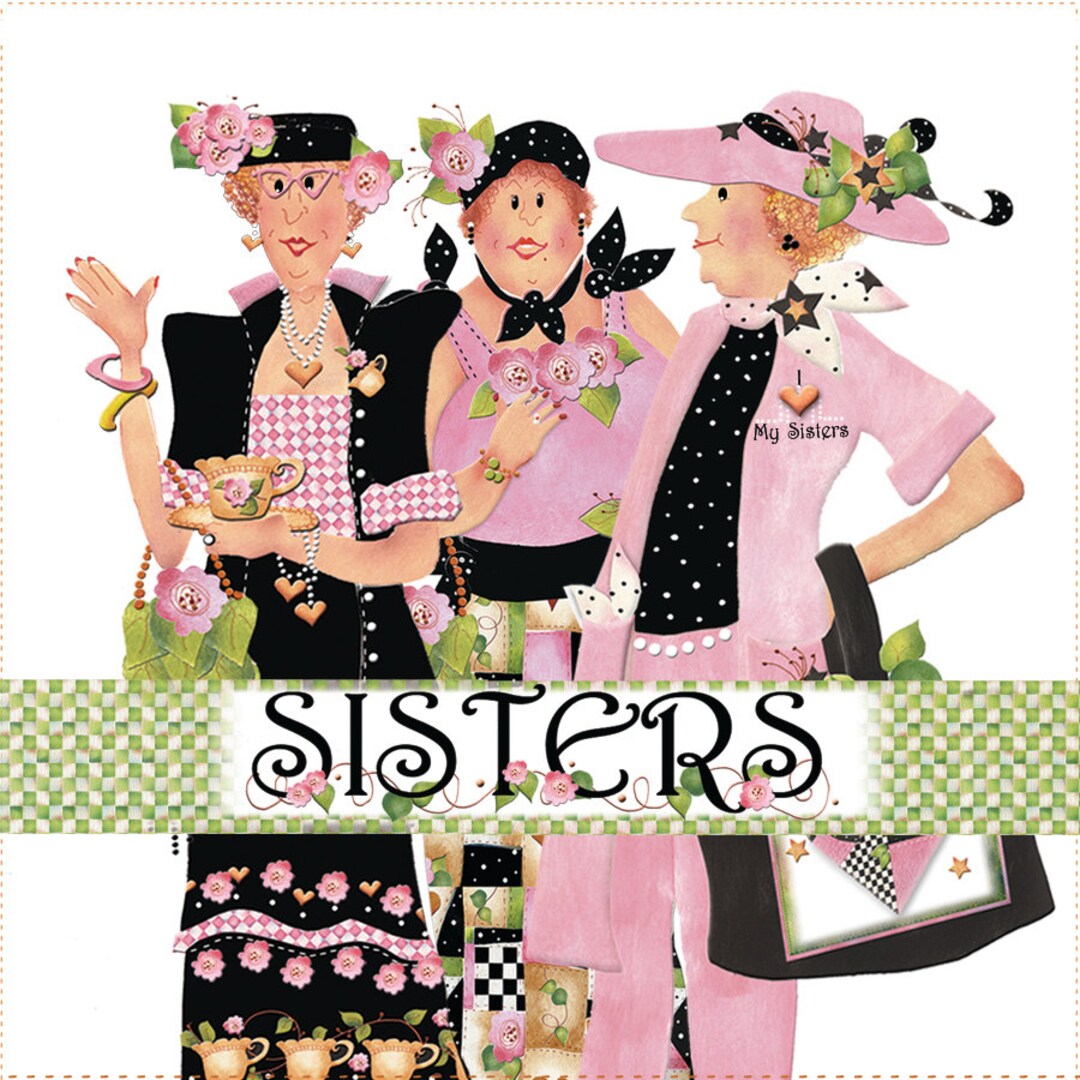 Three Sisters - 6" Fabric Art Panel - AP6.12 - Etsy