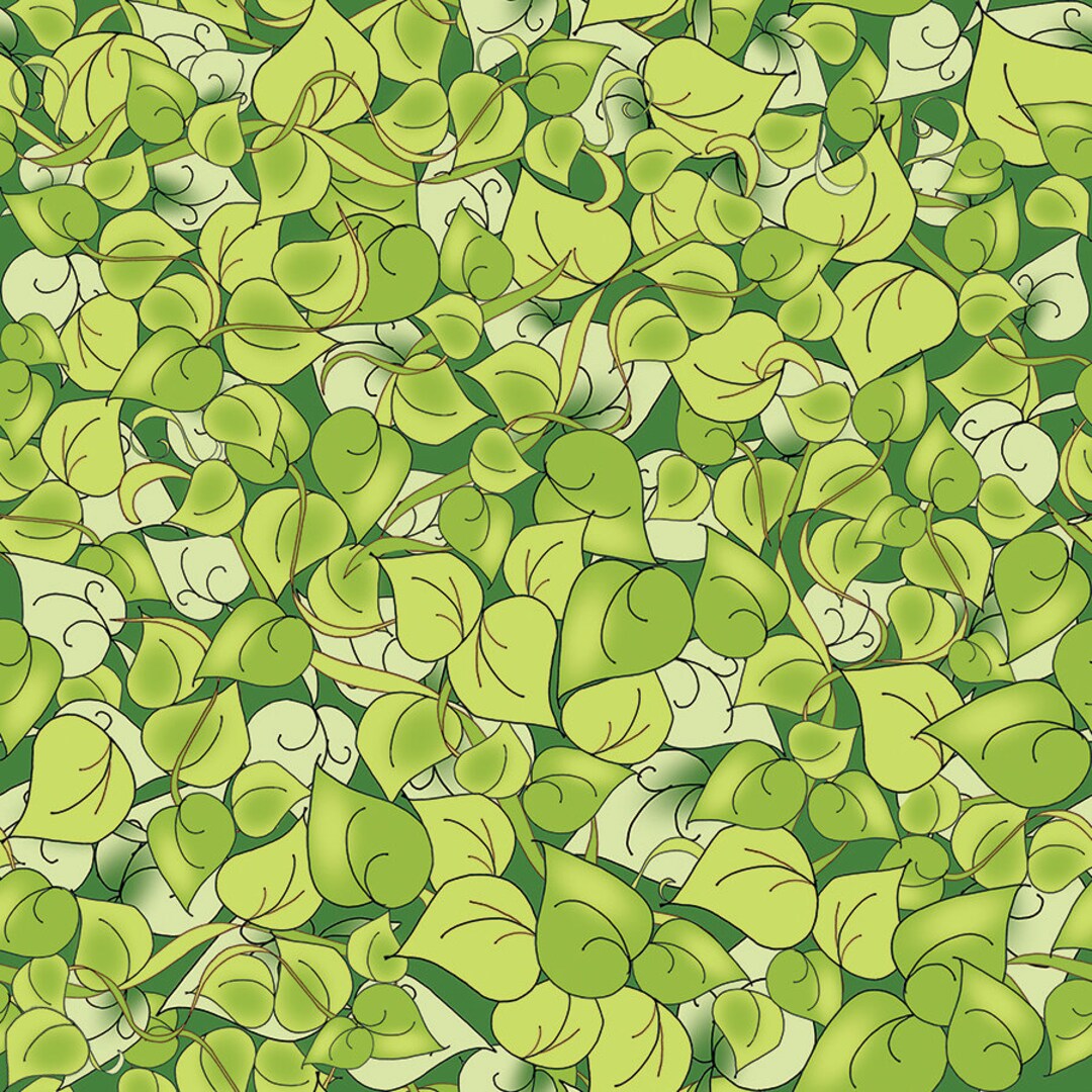 Jody's Signature Leaf Print Fabric - Fat Quarter - Etsy