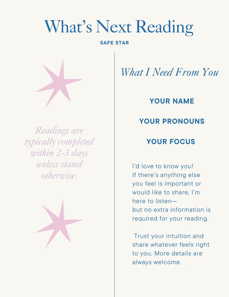What's Next Tarot Reading . ₊ ⊹ - Etsy