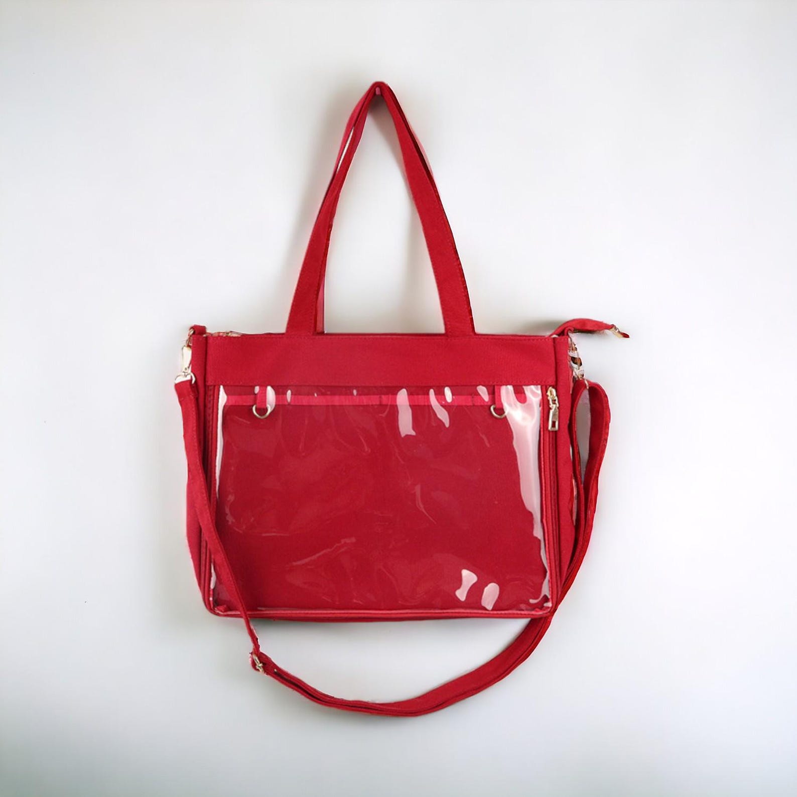 Large Ita Bag Clear Vinyl Display Window for Pins Anime Fan Pin ...