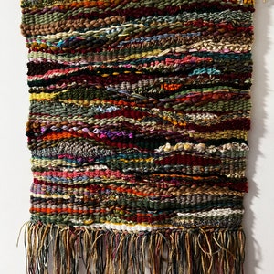 Woven Wall Hanging Home Decor Tapestry Handmade Weaving Wall Art Loom ...