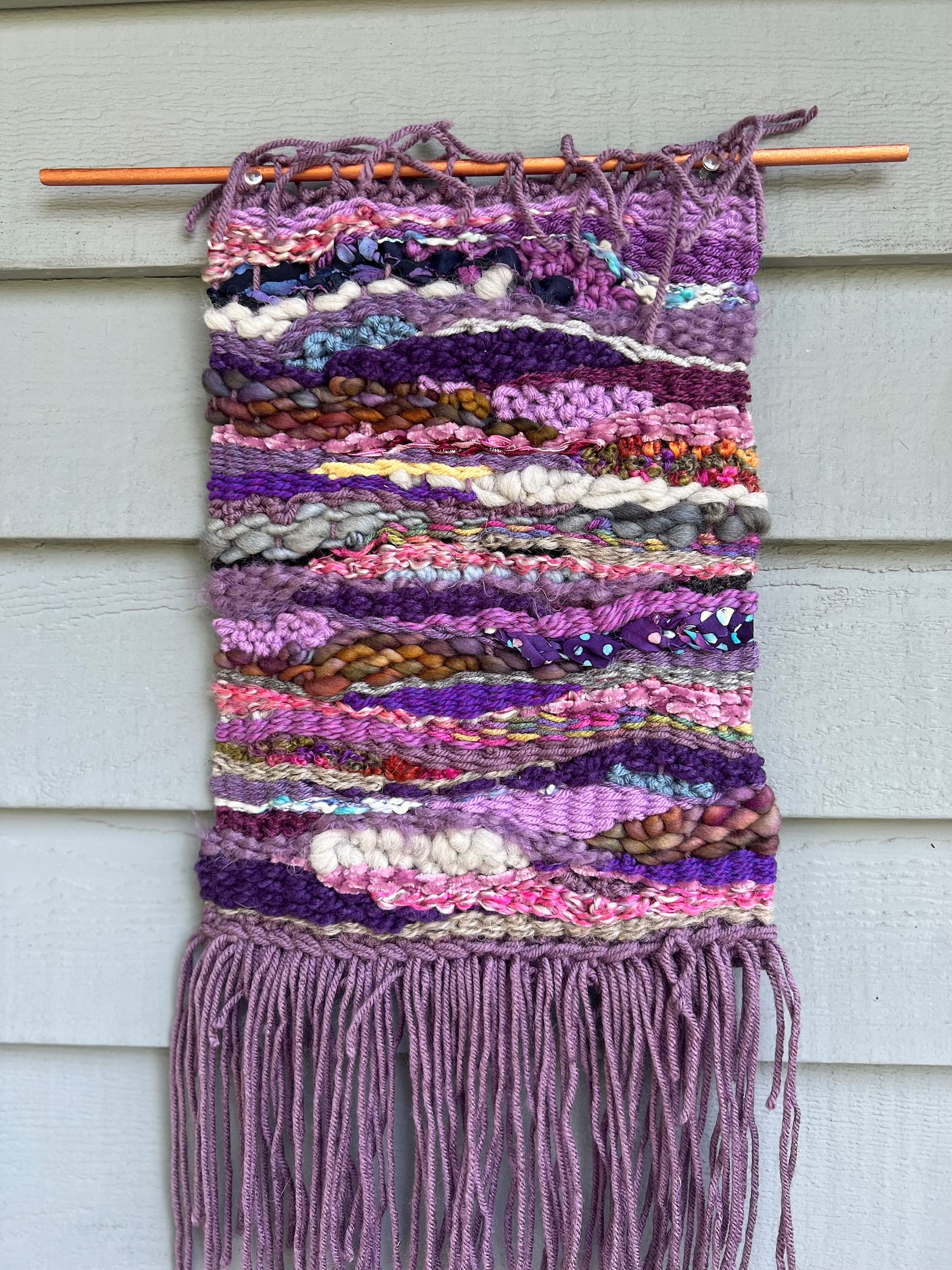 CUSTOM Woven Tapestry Wall Hanging Home Decor Choose Your Colors ...