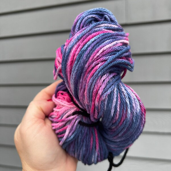 Purple and Blue Yarn - Etsy