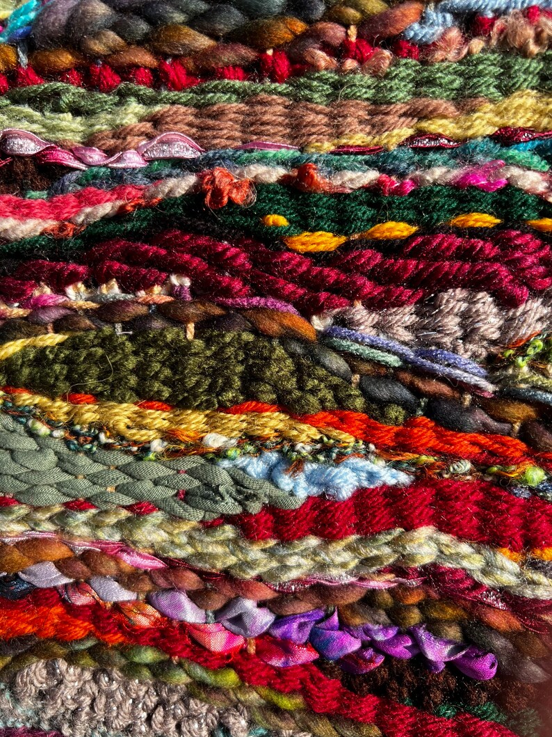 Woven Wall Hanging Home Decor Tapestry Handmade Weaving Wall Art Loom ...