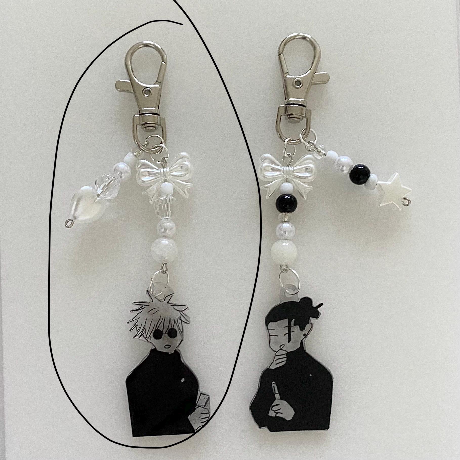 Jujutsu Kaisen Gojo Satoru and Geto Suguru Matching Keychains - Etsy