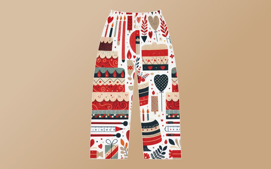 Birthday Relaxation Comfy Birthday Pajama Pants Series | Pajama Pants ...