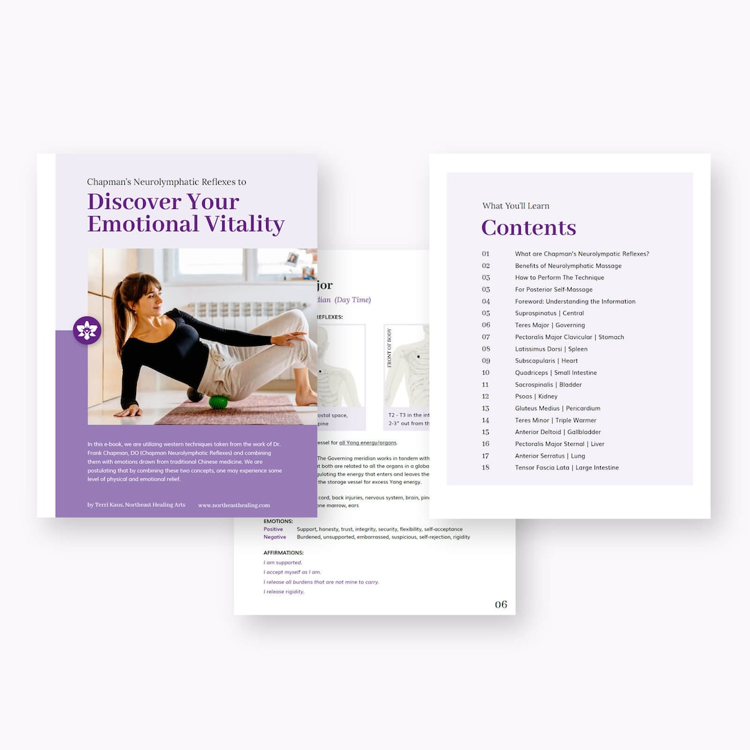 Chapman’s Neurolymphatic Reflexes to Discover Your Emotional Vitality ...