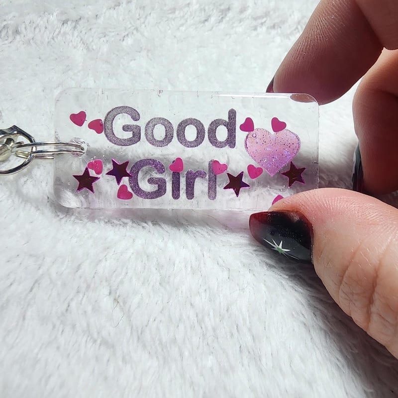 Girls Keychain - Etsy